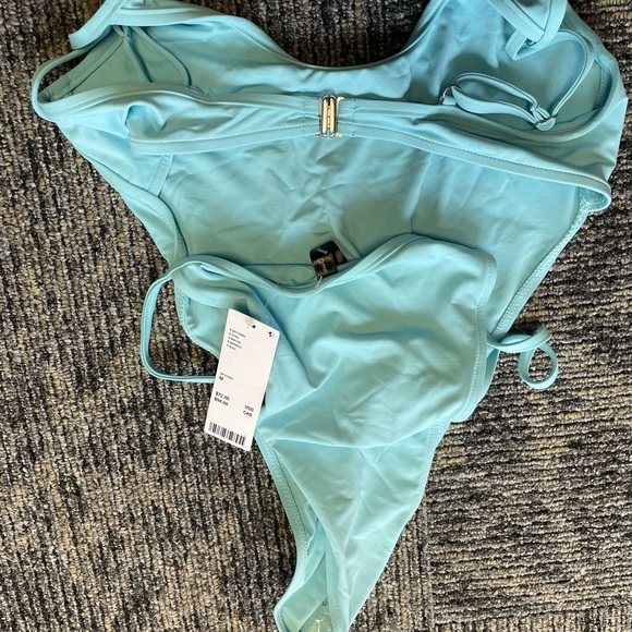 Urban Outfitters | Swim | Nwt M Blue Swim Suit Piece Monokini Bikini ...